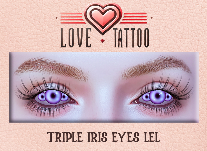 Second Life Marketplace - TRIPLE IRIS EYES - LEL EVOX